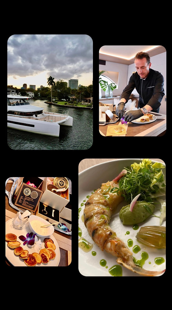 Set Sail with Lavish Gastronomy Privé: Miami’s Finest Boat Catering Service