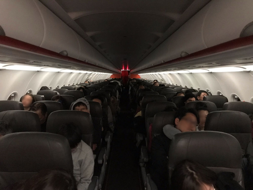 ジェットスター エコノミークラス 成田〜上海・浦東 2017年11月