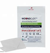 WoundClot haemostatic trauma gauze dressing 10cm x10cm | STNI First Aid