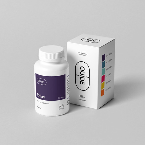 Relax 8:1 Pills 50mg | OUIDE Wellness