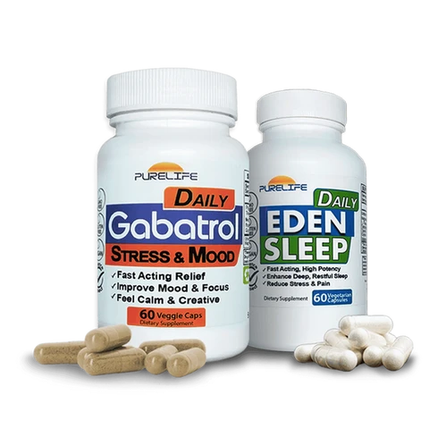 Daily Bundle: Gabatrol Daily + Eden Daily (60 caps each) | The PureLife Store