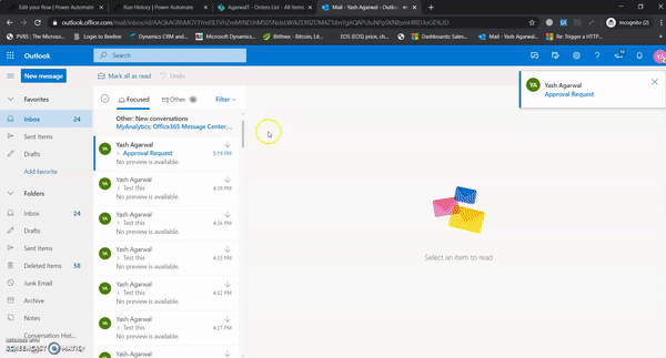 Multi line Approvals with Adaptive Cards, Outlook and Power Automate