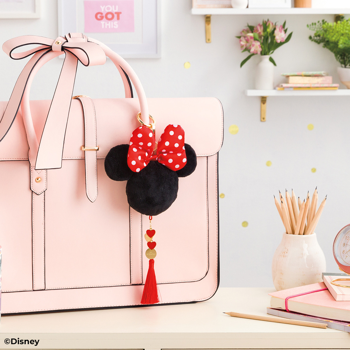 New Scentsy Charm Clip inspired by Disney’s Minnie Mouse