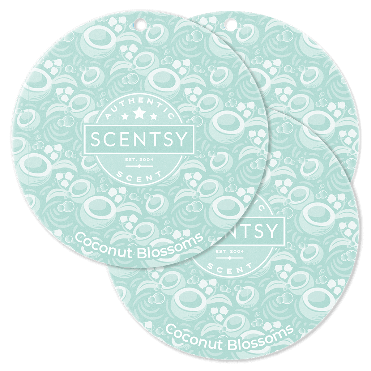 Coconut Blossoms Scent Circles