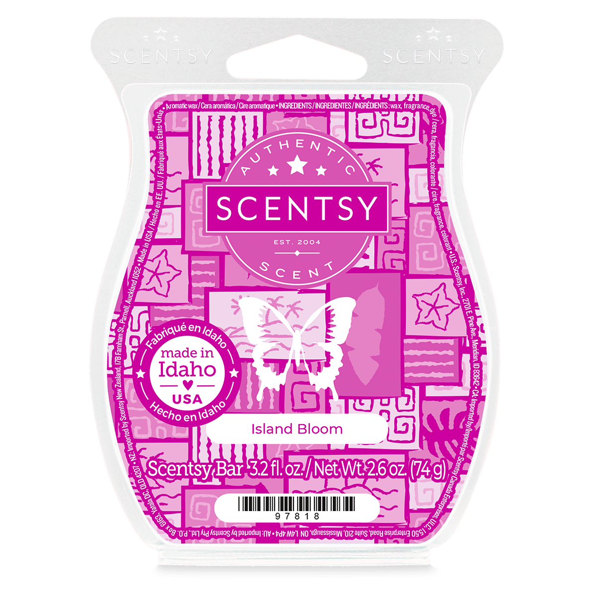 Island Bloom Scentsy Bar