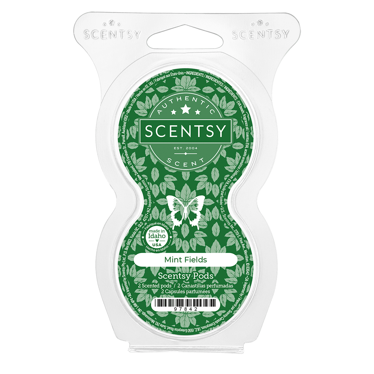 Mint Fields Scentsy Pod Twin Pack