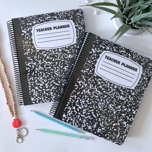25/26 "Composite" Timed Teacher Planner | Two Planner Babes
