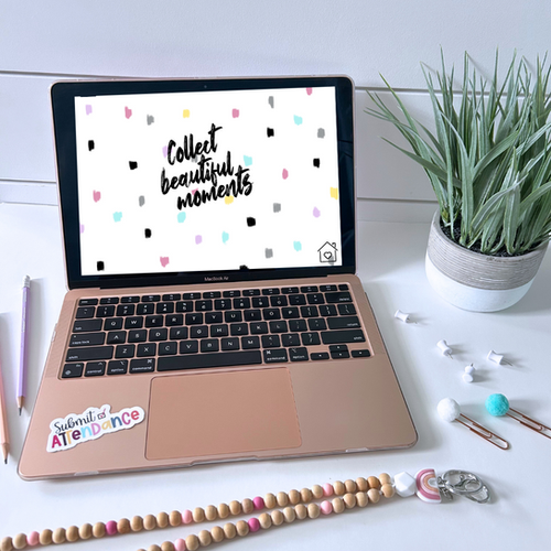 2025-2026 Beautiful Moments Google Slides Teacher Planner | Two Planner ...