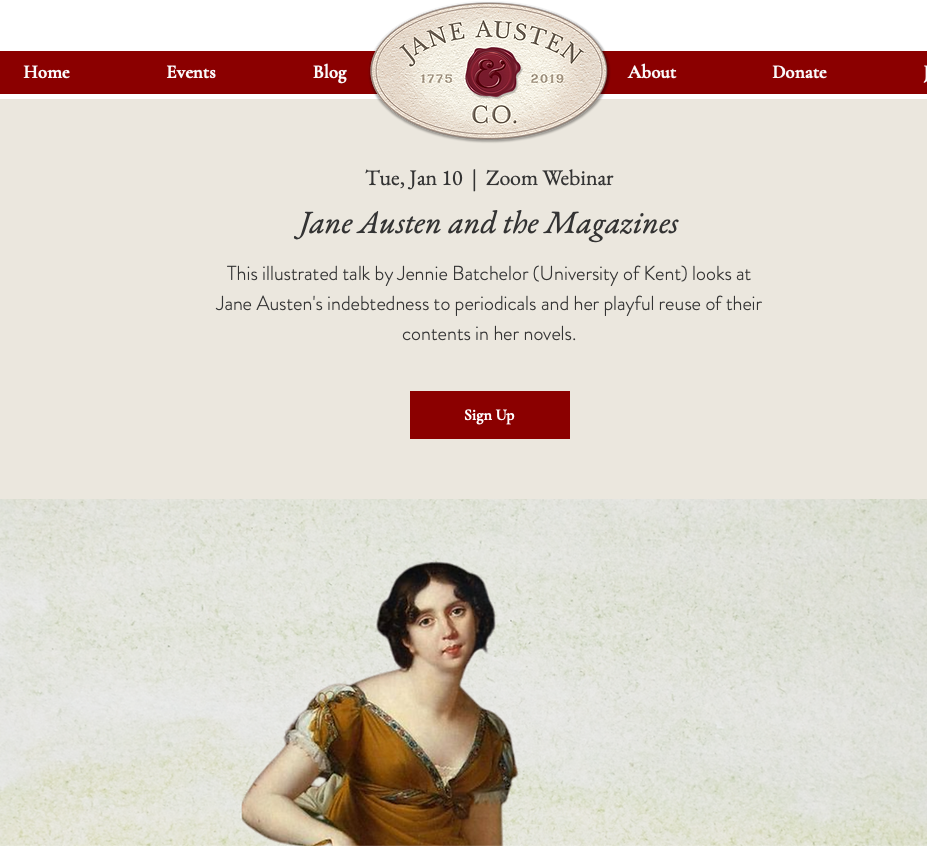 Jane Austen and the Magazines | Jennie Batchelor
