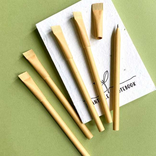 Paper Ballpoint Pens - 5 Pack | Planet Friendly Living