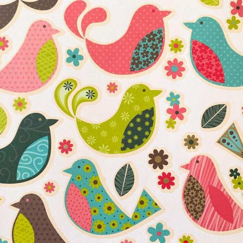 Funky Birds Gift Wrap | Planet Friendly Living