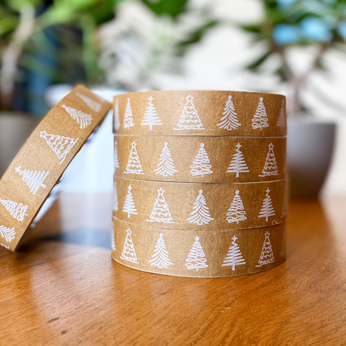 Christmas Trees Paper Tape | Planet Friendly Living