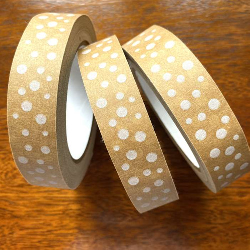 Paper Tape - White Polka Dots | Planet Friendly Living