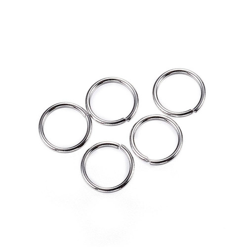 7mm Stainless Steel Jump Rings | Nish Nosh
