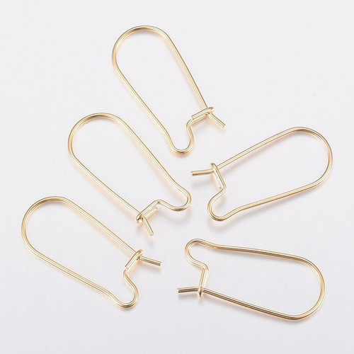 Gold 304 Stainless Steel Kidney Hooks [20mm] | Nish Nosh