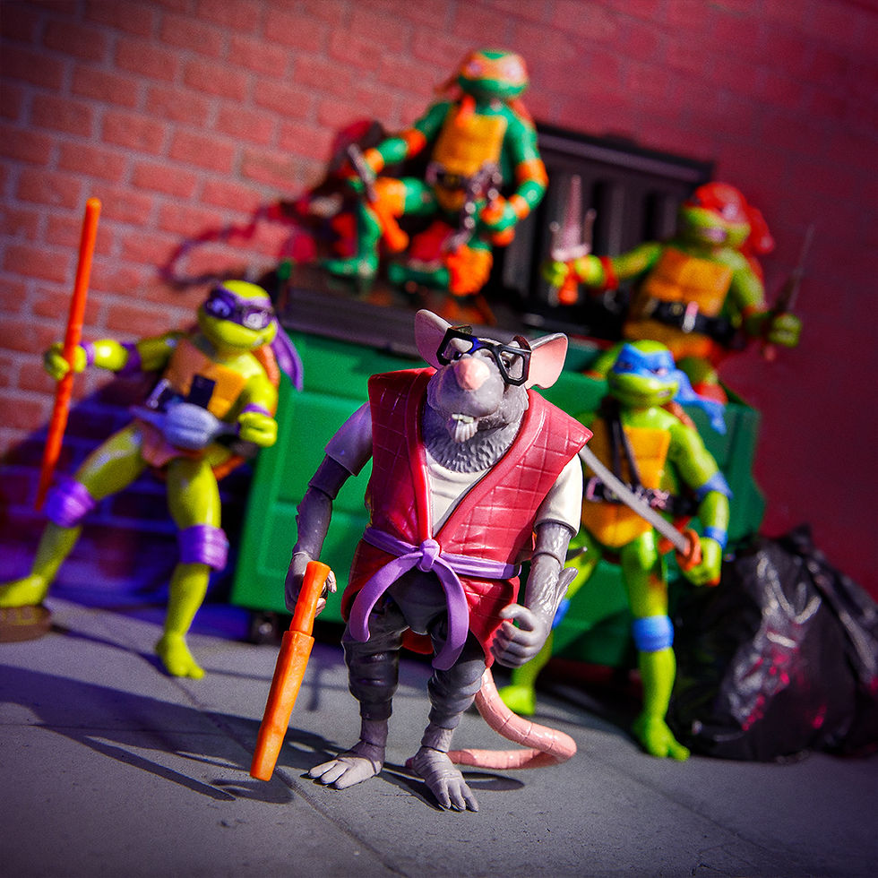 First Official Look at New Ninja Turtles Mutant Mayhem Splinter and ...