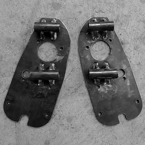 Sportsman / Scrambler Raked Rear Backing Plates | JBC Offroad