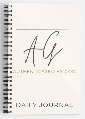 Authenticated by God Journal | Elev@ted Faith Journ