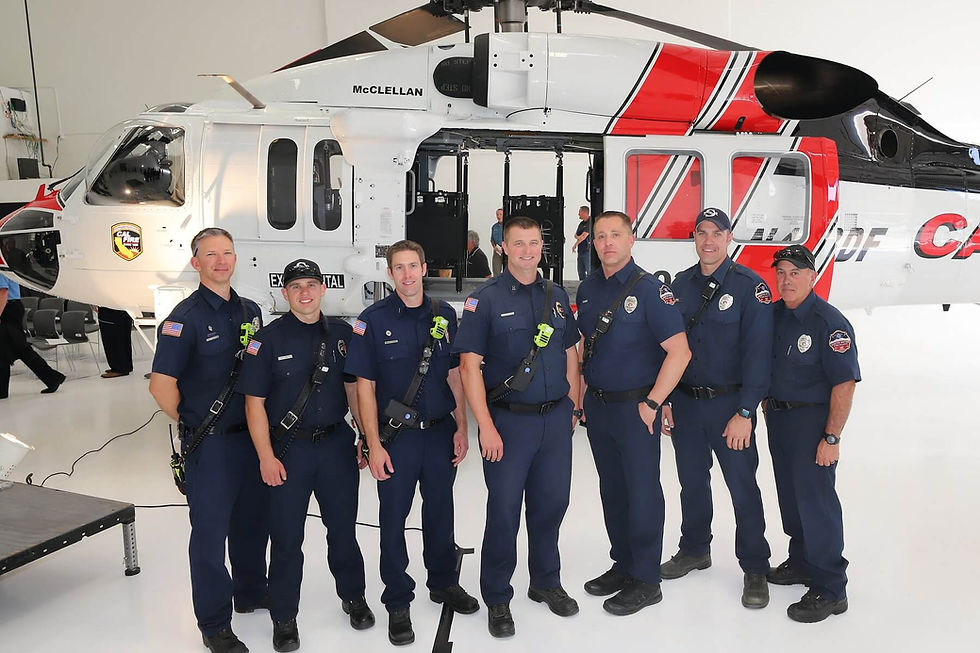 Cal Fire Adds a New Firehawk Helicopter to Its Firefighting Fleet