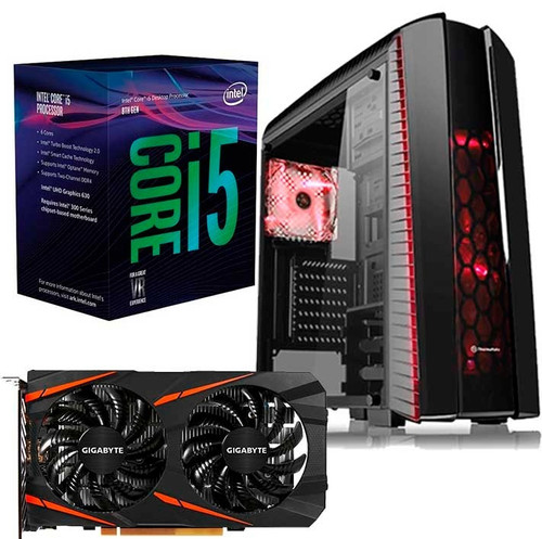 PC GAMER Core i5 8400 8GB + GTX 1050 GDDR5 | Soporte Pc Remoto