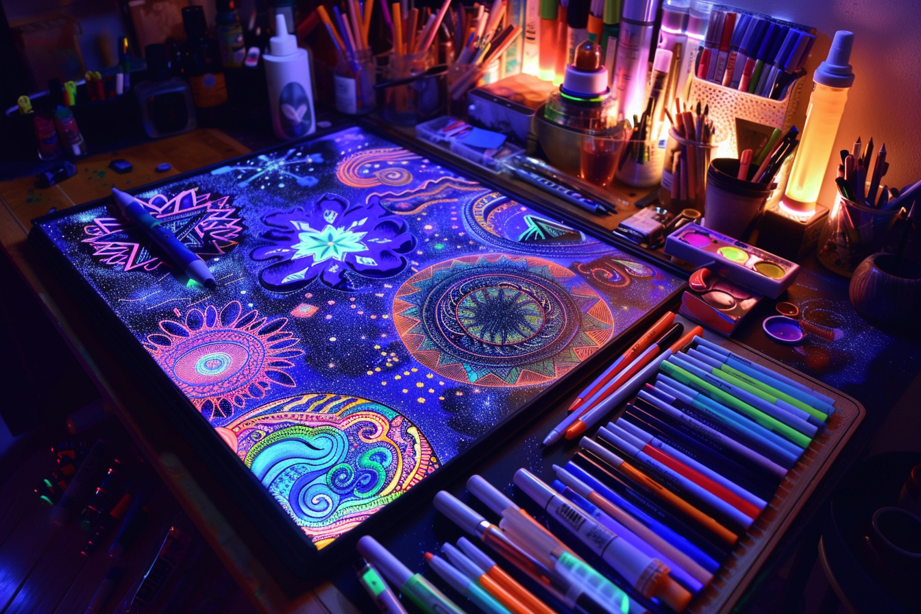 Illuminating Creativity: The Magic of Glow in the Dark Coloring