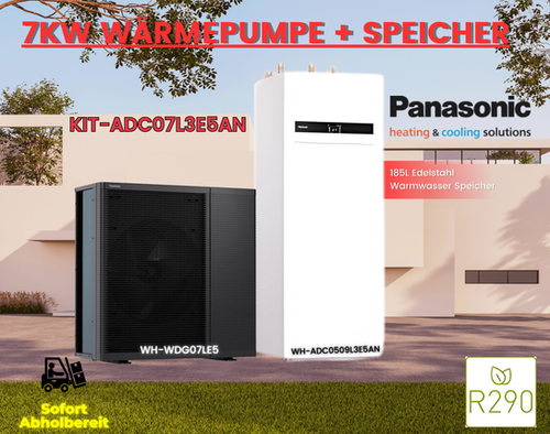 PANASONIC 7kW Aquarea LT | Kombi-Hydromodul | Generation „L“ | KIT ...