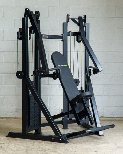 Dual Stack Animal Chest Press | Space X Equipment