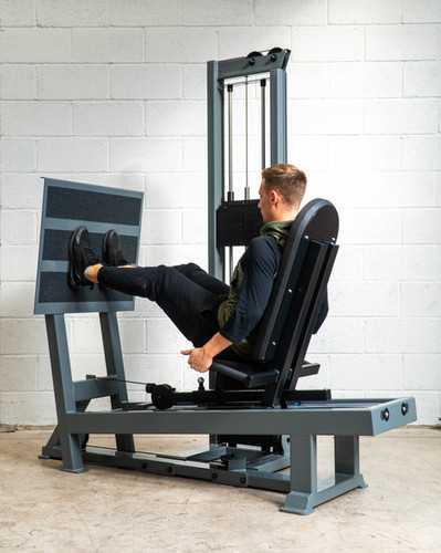 Seated Single Stack Leg Press | Space X Equipment