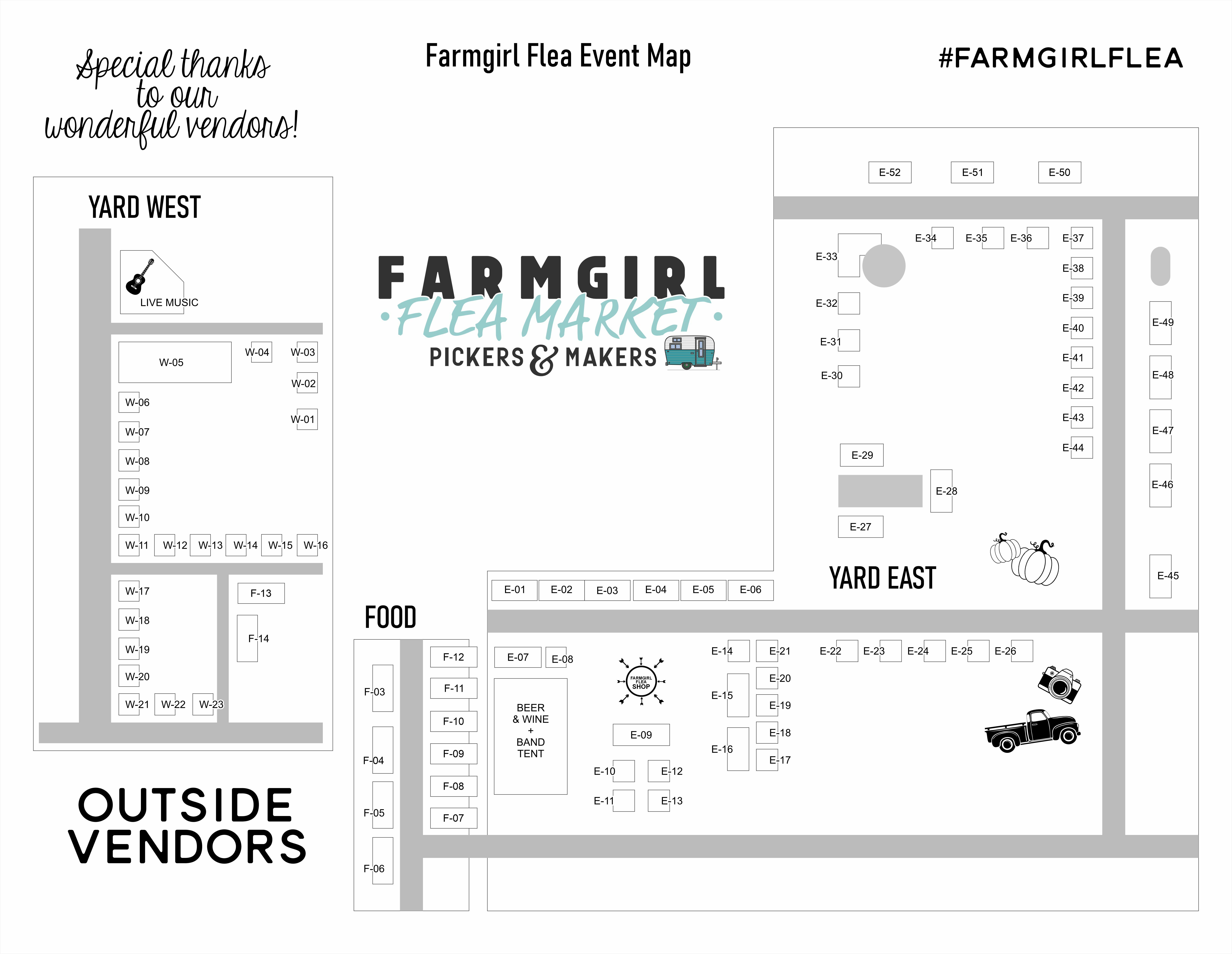 Event Maps | Farmgirl Flea