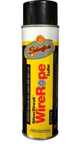Schaeffer Silver Streak Wire Rope Lubricant (16oz Can) | Tools store