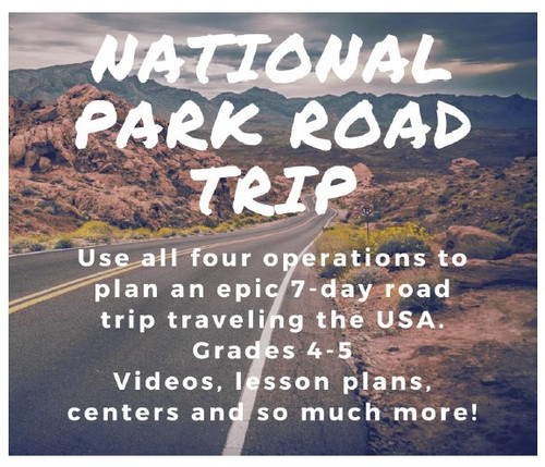 National Parks Road Trip | Math with Purpose