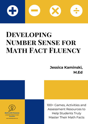 Developing Number Sense for Math Fact Fluency Manual | Math with Purpose