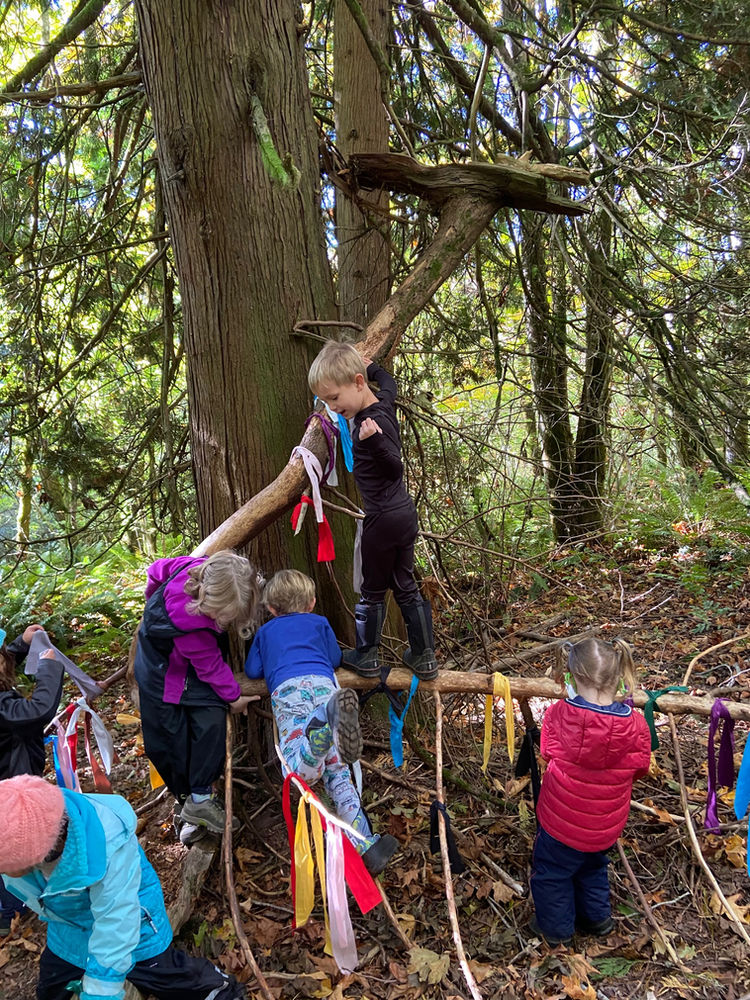 Practicing Fine Motor Skills in the Outdoor Classroom.