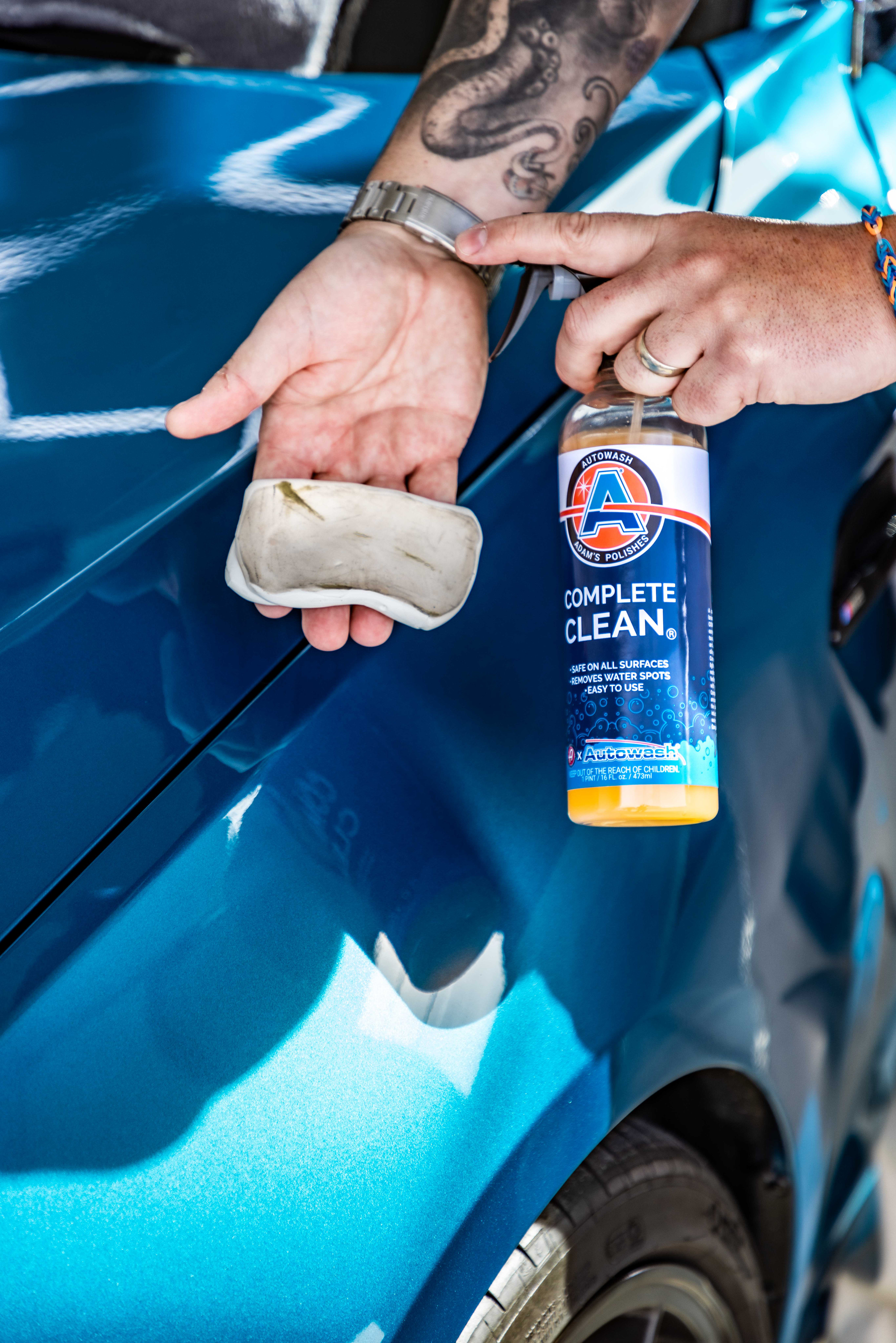 Autowash & Adam's Clay & Seal Kit