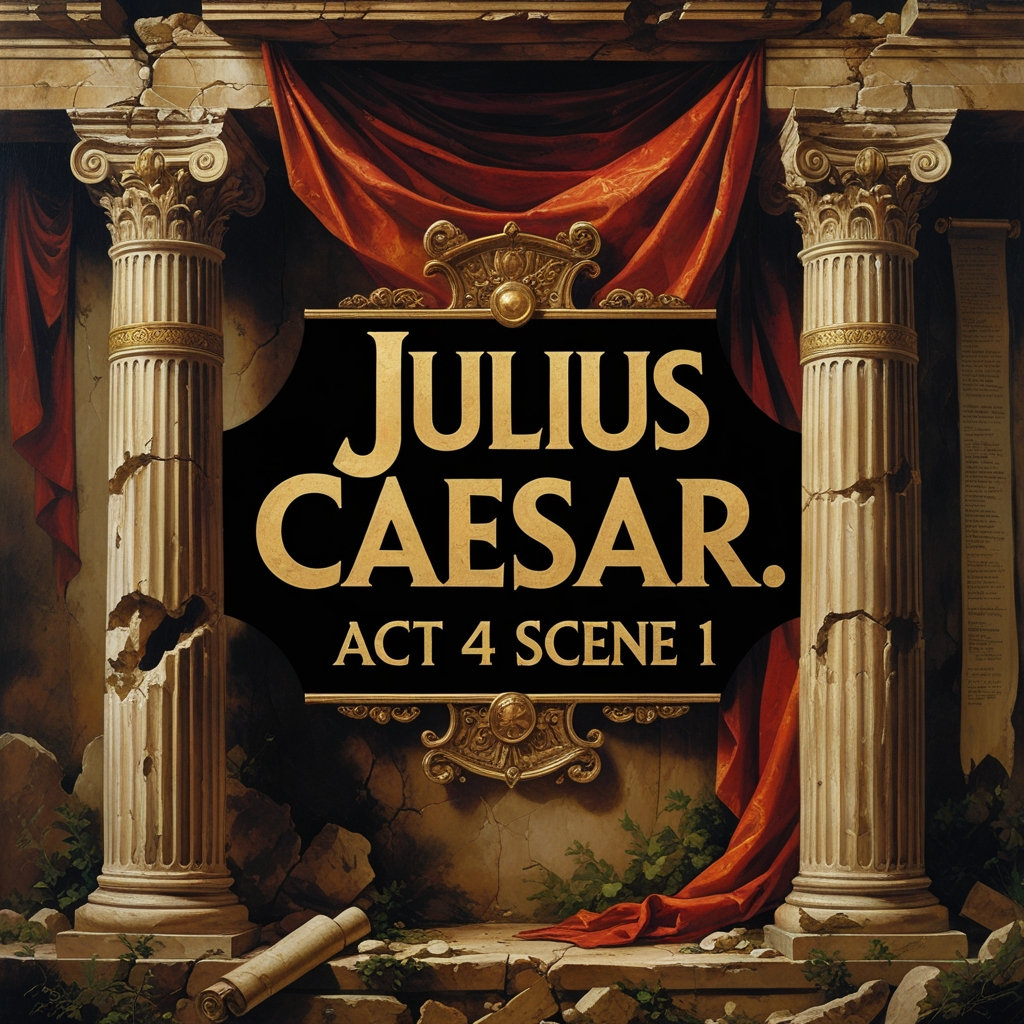 Julius Caesar Act 4, Scene 1: Paraphrase, Notes, Characters, MCQs