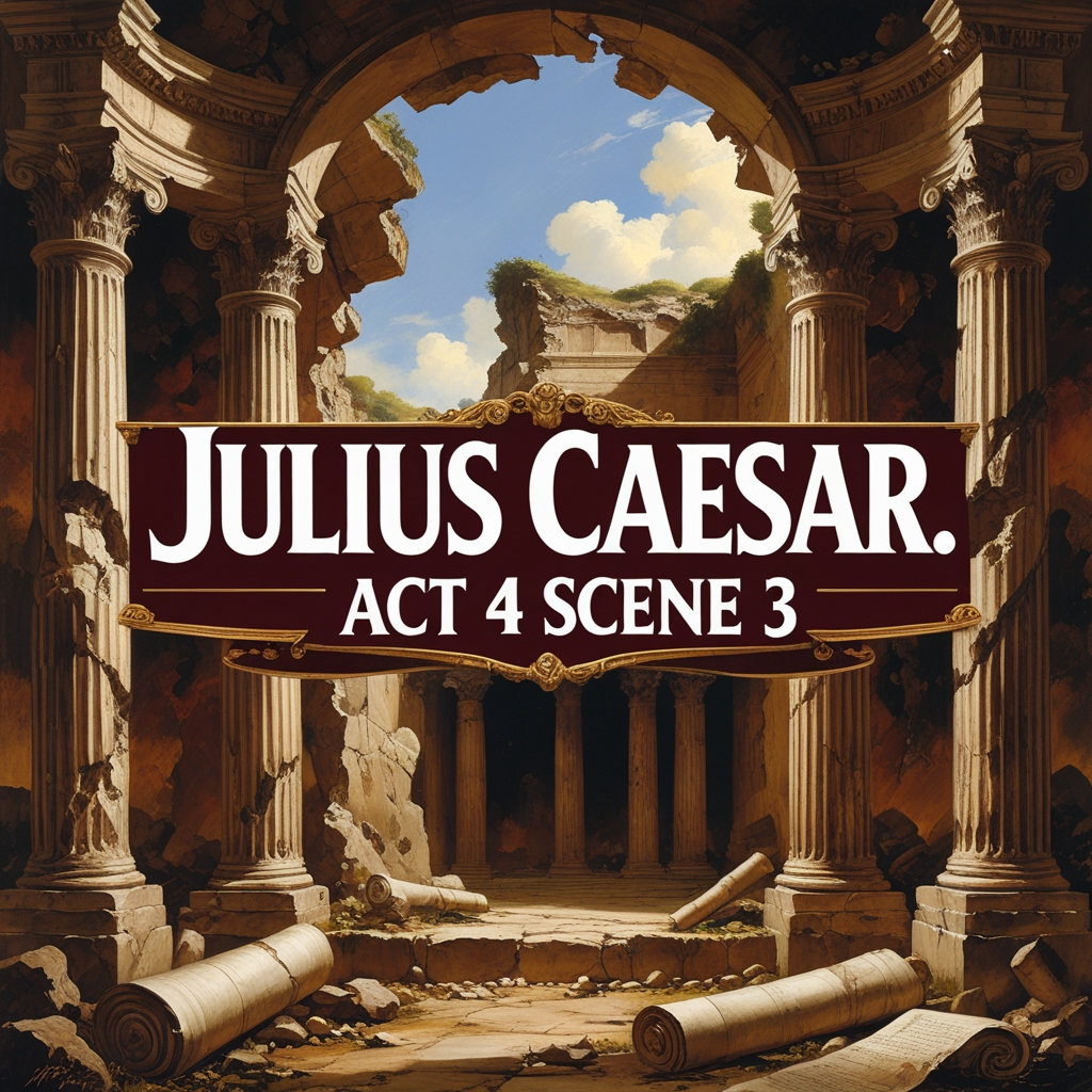 Julius Caesar Act 4, Scene 3: Paraphrase, Notes, Characters, MCQs