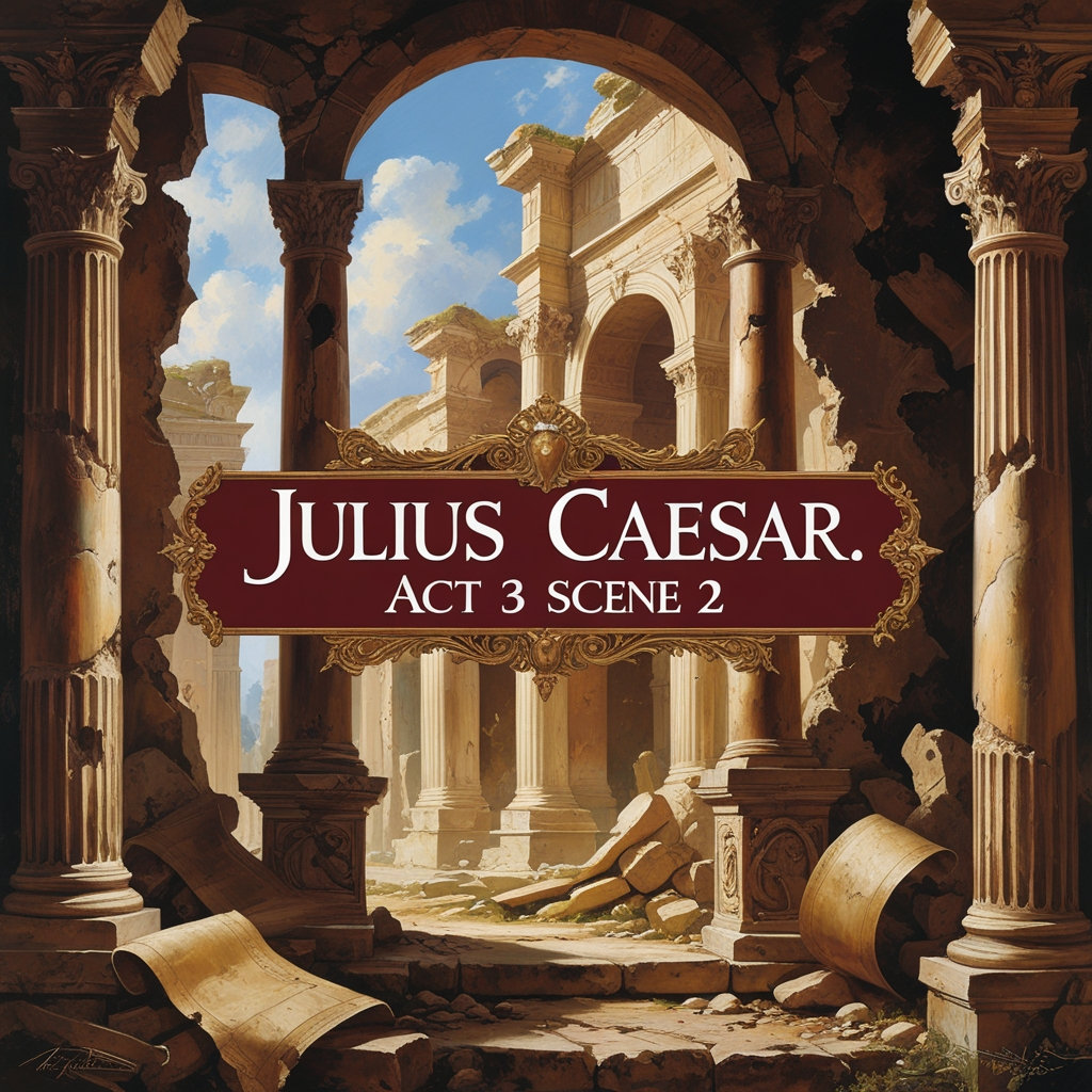 Julius Caesar Act 3, Scene 2: Paraphrase, Notes, Characters, MCQs