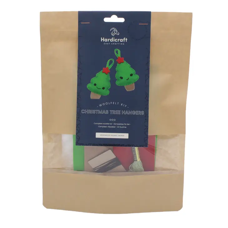 DIY Felt Kit - Christmas Tree Hangers | Walther Handmade LLC