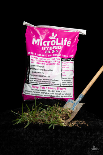 MicroLife Hybrid 20-0-5 | Sienna Mulch