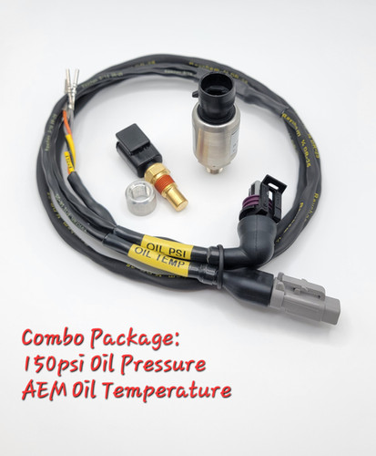 Fuel/Oil Pressure and Temperature Sensor Kits | Kozmic Motorsports