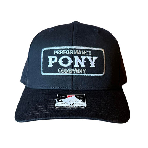 PPC Black Cap | Performance Pony Co.