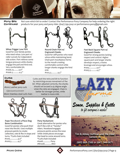 VIEW CATALOG | performance-pony-co