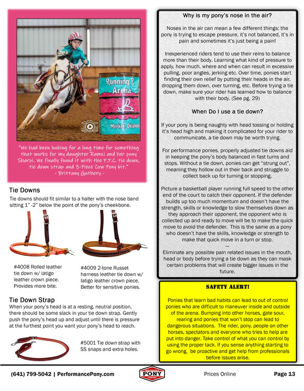 CATALOG | Performance Pony Co.