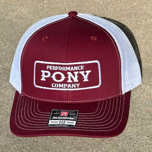 PPC Maroon Cap | Performance Pony Co.