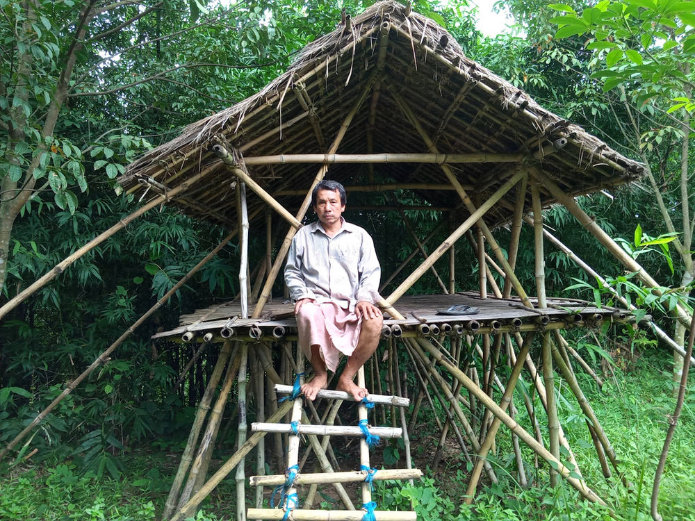 How Do Tribals In Tripura Build Their Bamboo Houses?