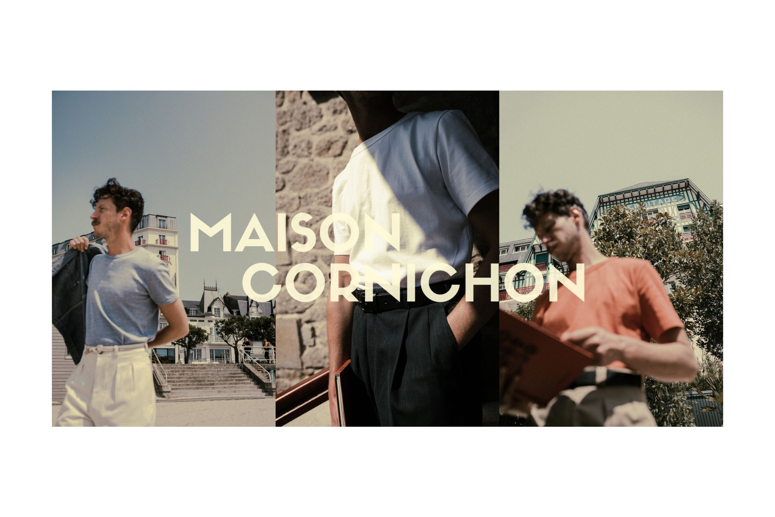 T-shirt Made in France en coton bio Maison Cornichon