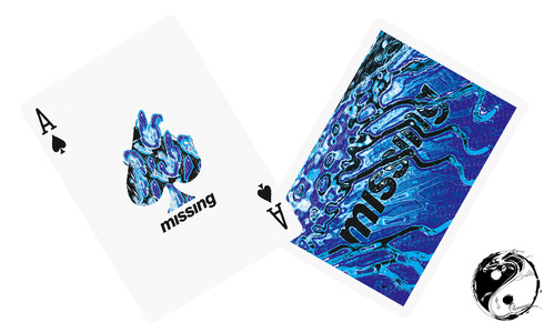 Missing Databend Two Playing Cards | hkplayingcard