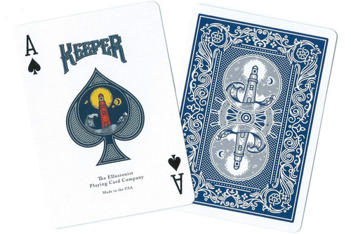 Blue Keepers Playing Cards | hkplayingcard