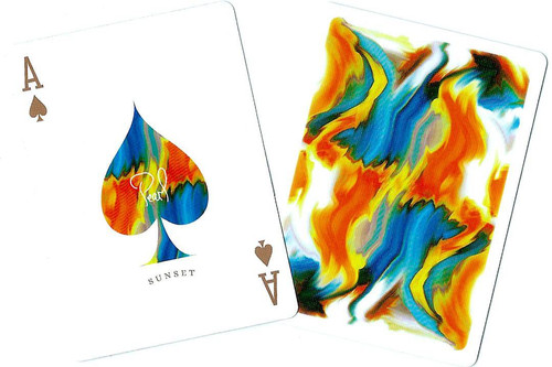 Pearl Sunset Playing Cards | hkplayingcard