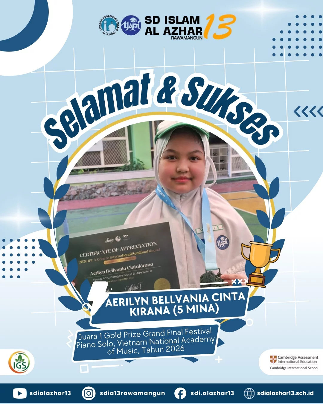 Aerilyn Bellvania Cintakirana | YAPI Al Azhar